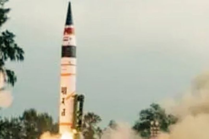 PM MODI ANNOUNCES FIRST FLIGHT TEST OF AGNI-5 MISSILE - Finger Print News